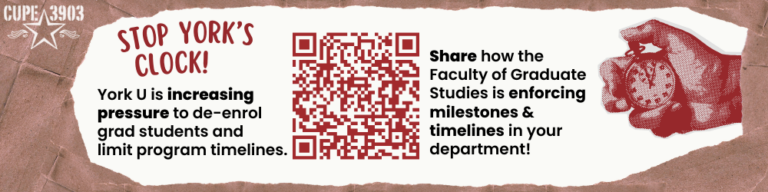 Mapping FGS Program Completion Timelines - CUPE 3903
